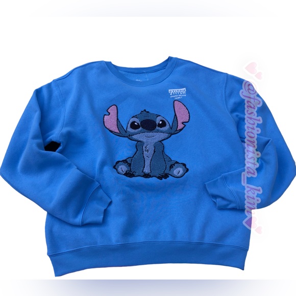 Disney | Sweaters | Disney Stitch Sweater Hoody New With Tags | Poshmark